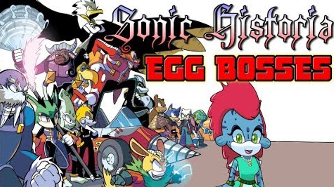 The Egg Bosses (Archie Post Super Genesis Wave) Sonic Historians - YouTube