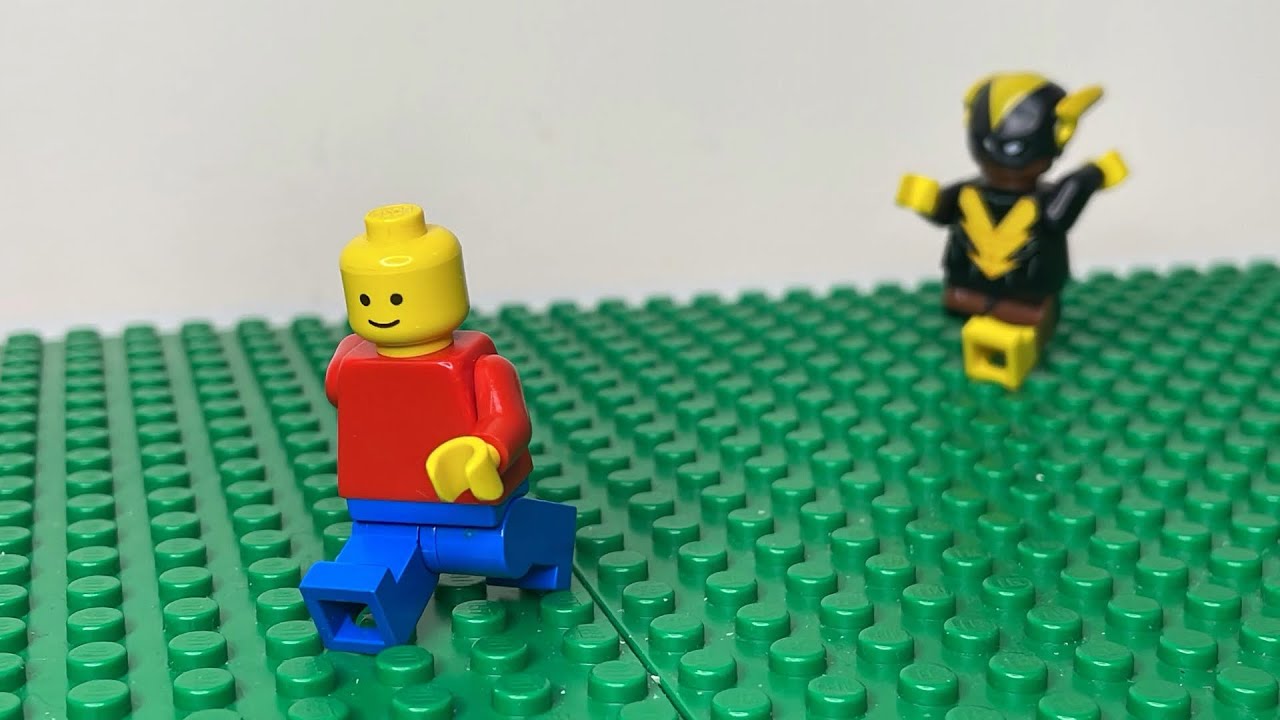 lego man runs super fast - YouTube