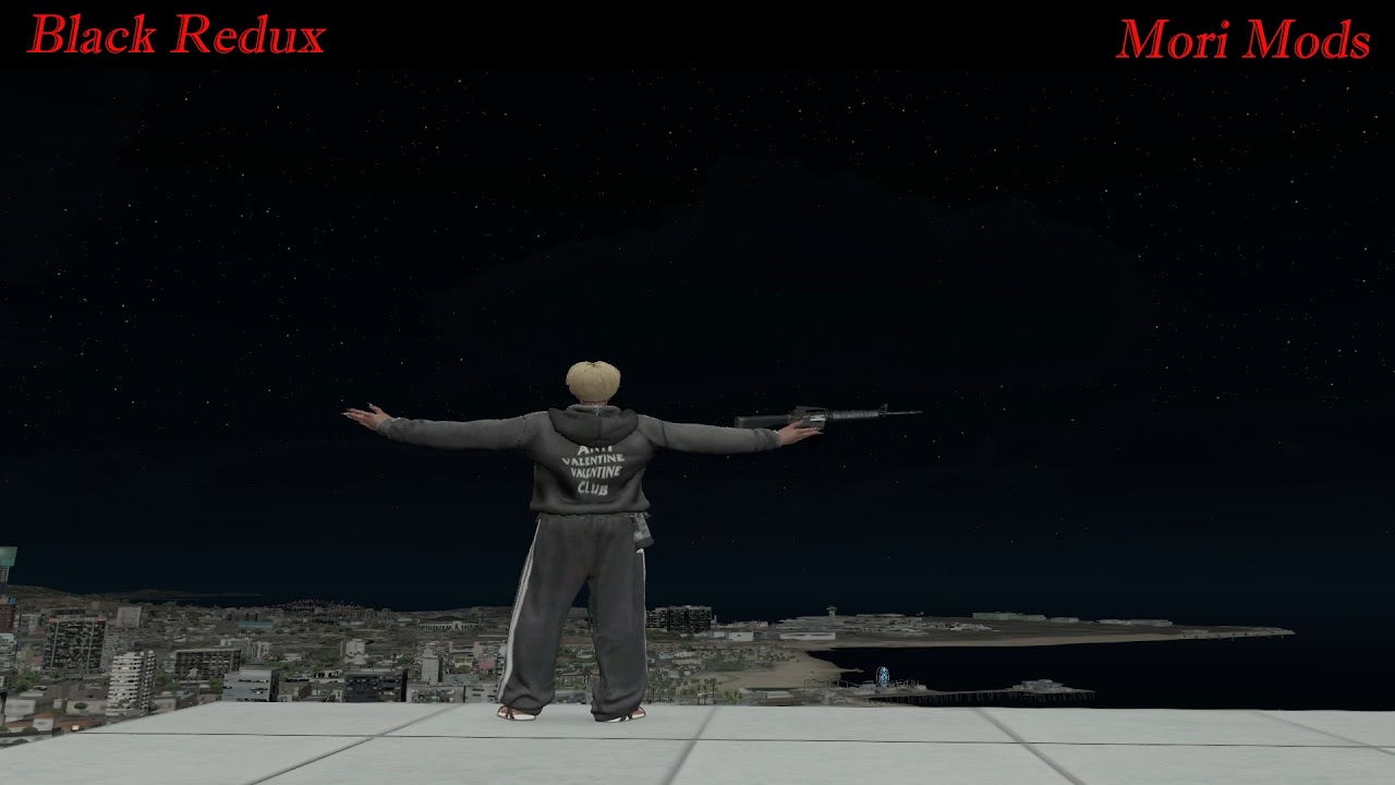 Красивый Black Redux для слабых ПК. - YouTube