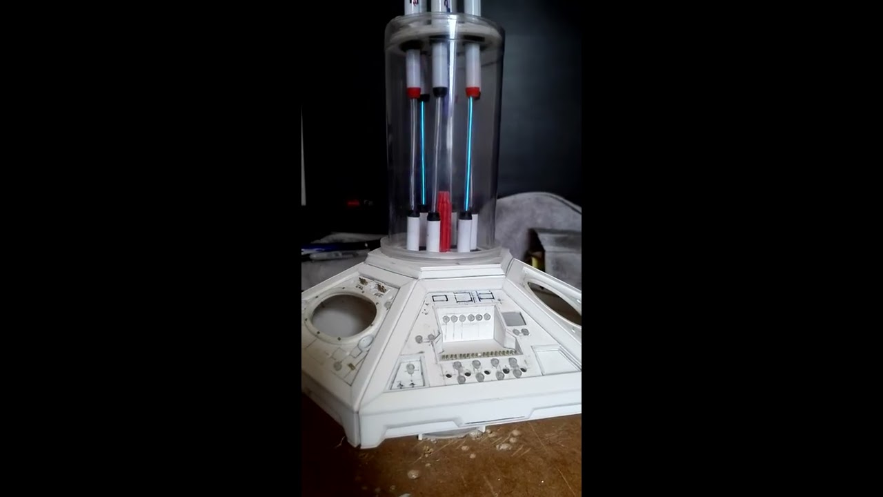 Tardis Main Console Time Rotor Test Video - YouTube