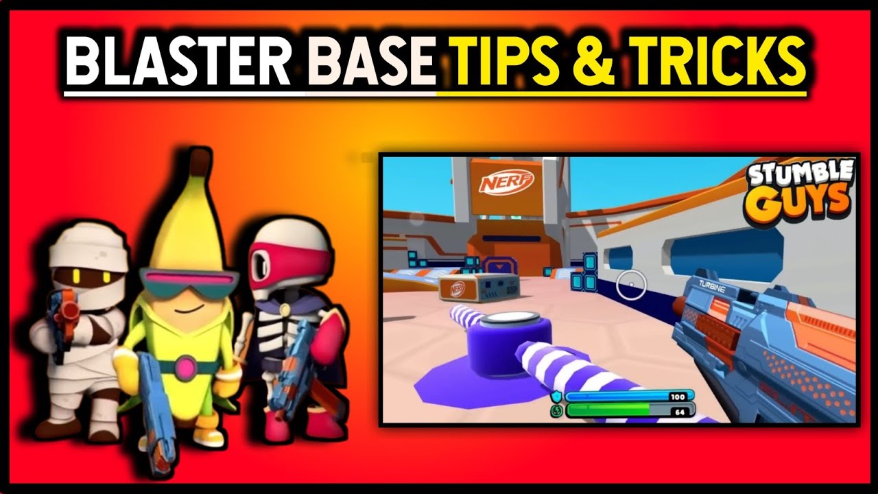 How to Conquer the Blaster Base Map in Stumble Guys Like a Pro! - YouTube