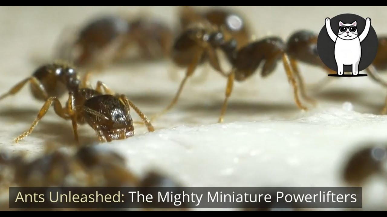 Ants Unleashed: The Mighty Miniature Powerlifters - YouTube