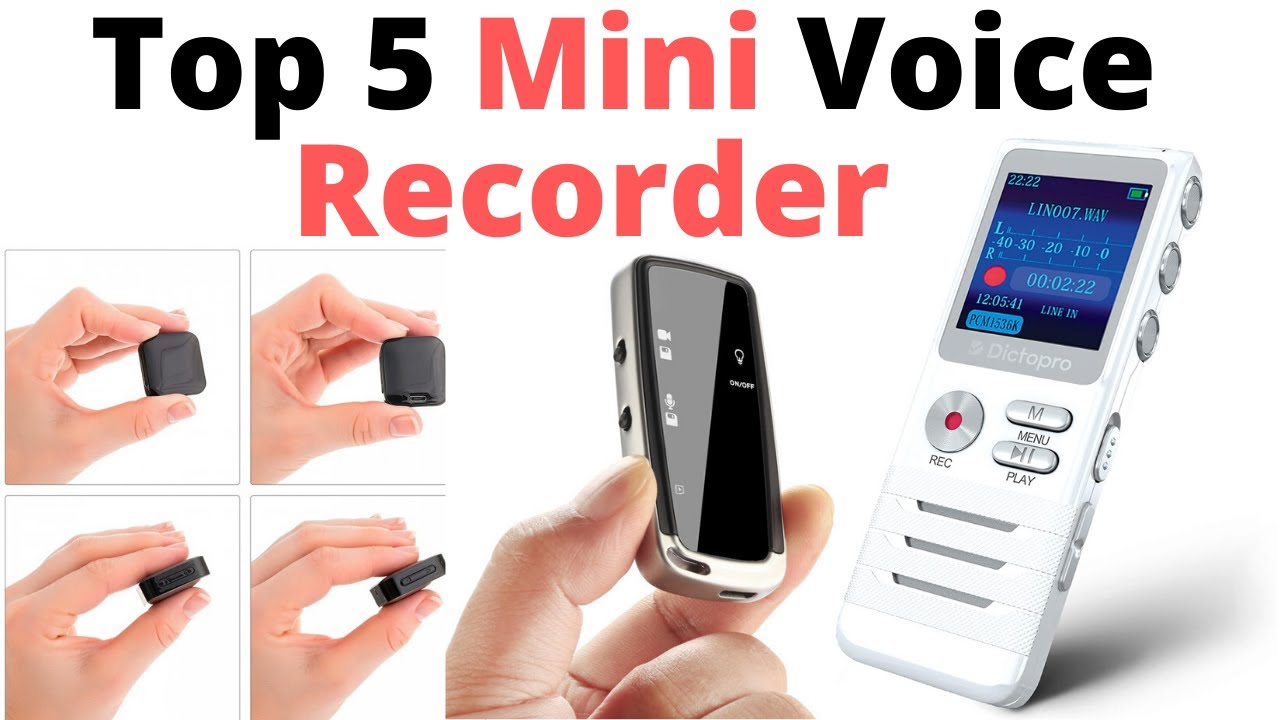 Top 5 Mini Voice Recorder || Best In The World || Technology || Best ...