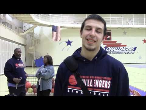 Tri-C Basketball Teams Play Lakeland CC, Women Win, Men Lose - YouTube