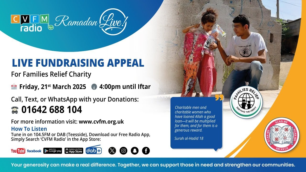 Families Relief: Charity Fundraising Appeal - YouTube