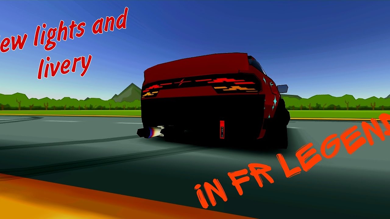 New lights and livery in FR legends(link to code under the video) - YouTube