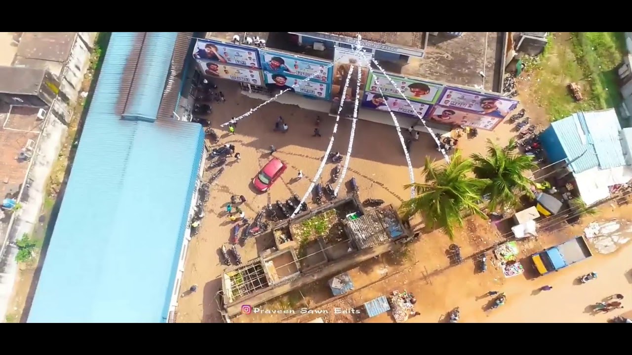 Master Drone View Ponneri VVM Cinemas - YouTube