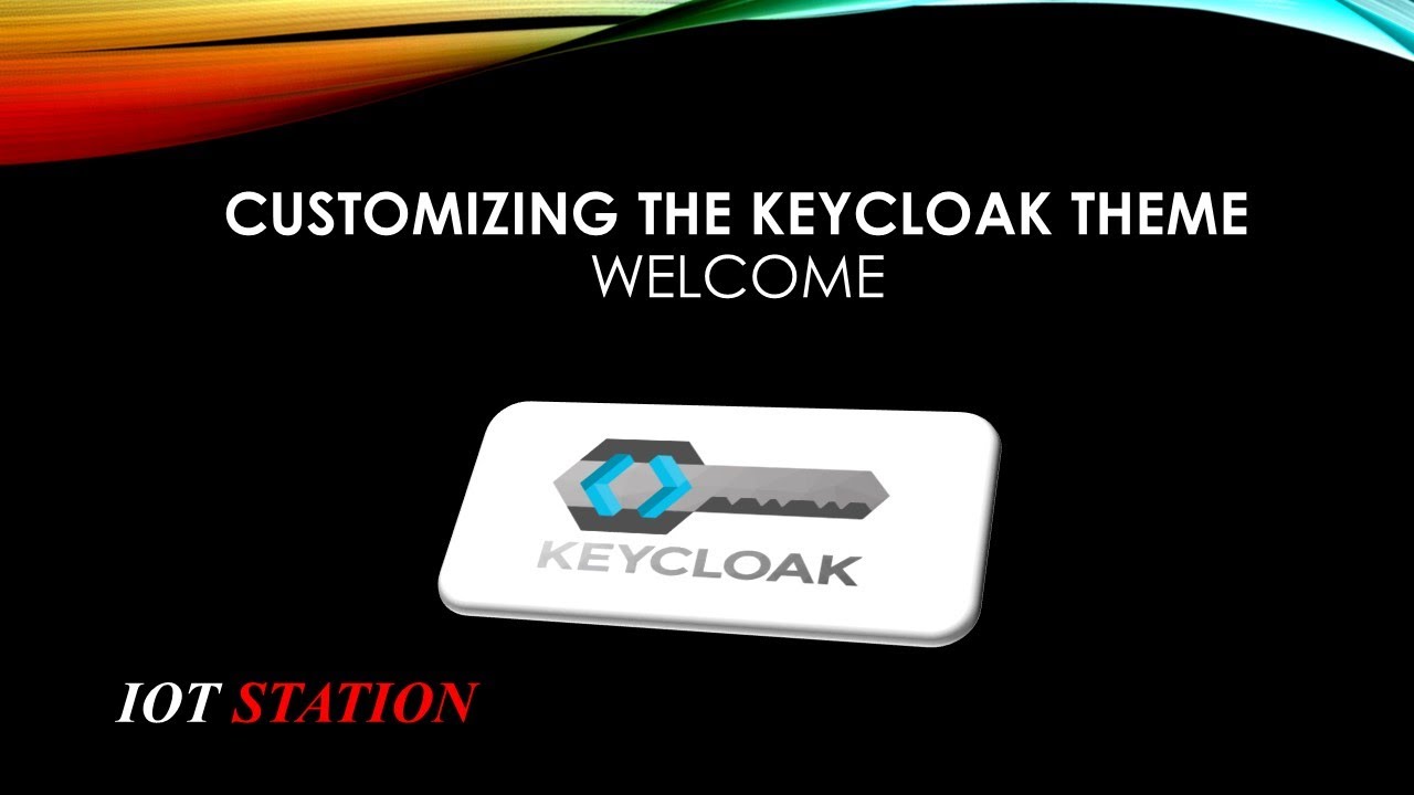 Keycloak Welcome Page Customization - YouTube