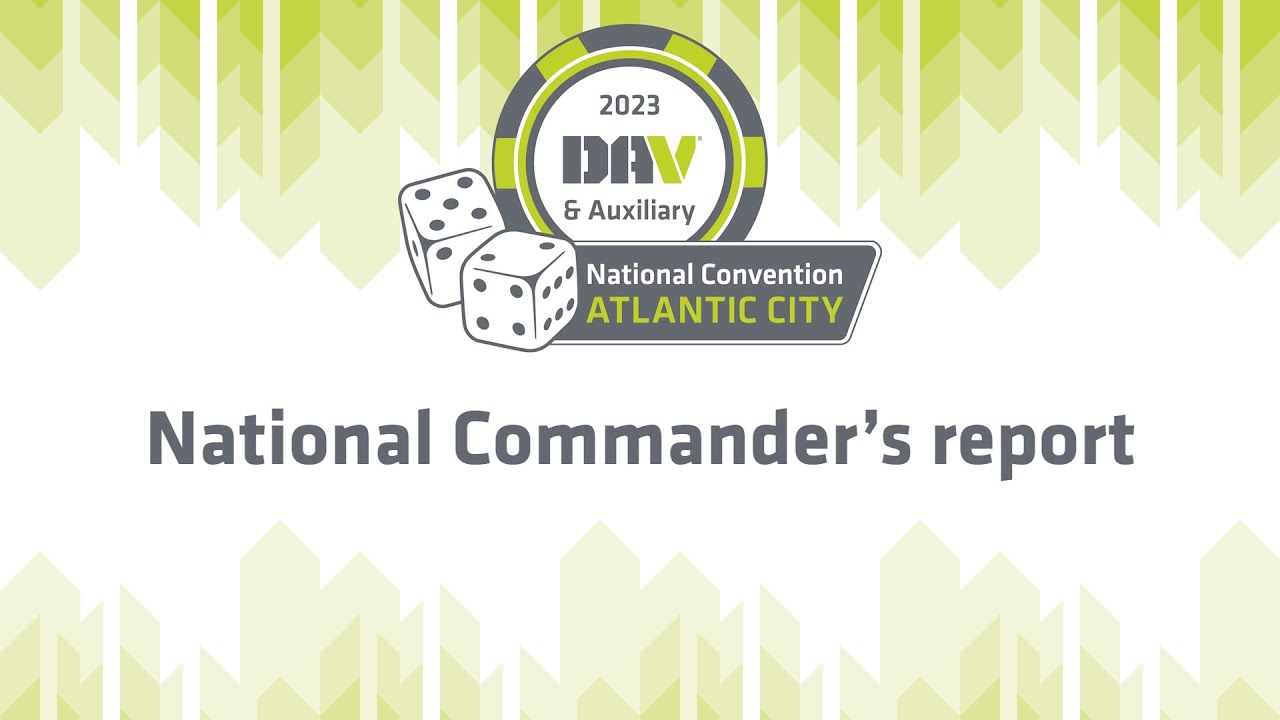 National Commander's Report - YouTube