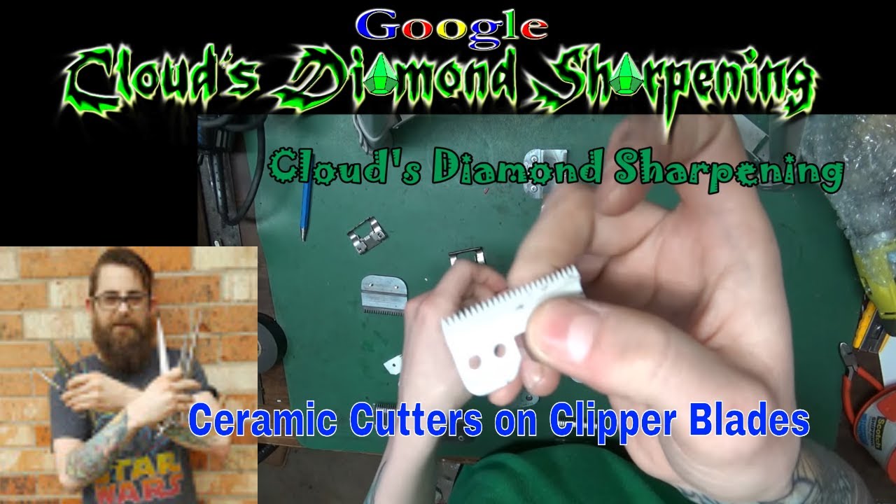 How to use ceramic cutters on any clipper blade - YouTube
