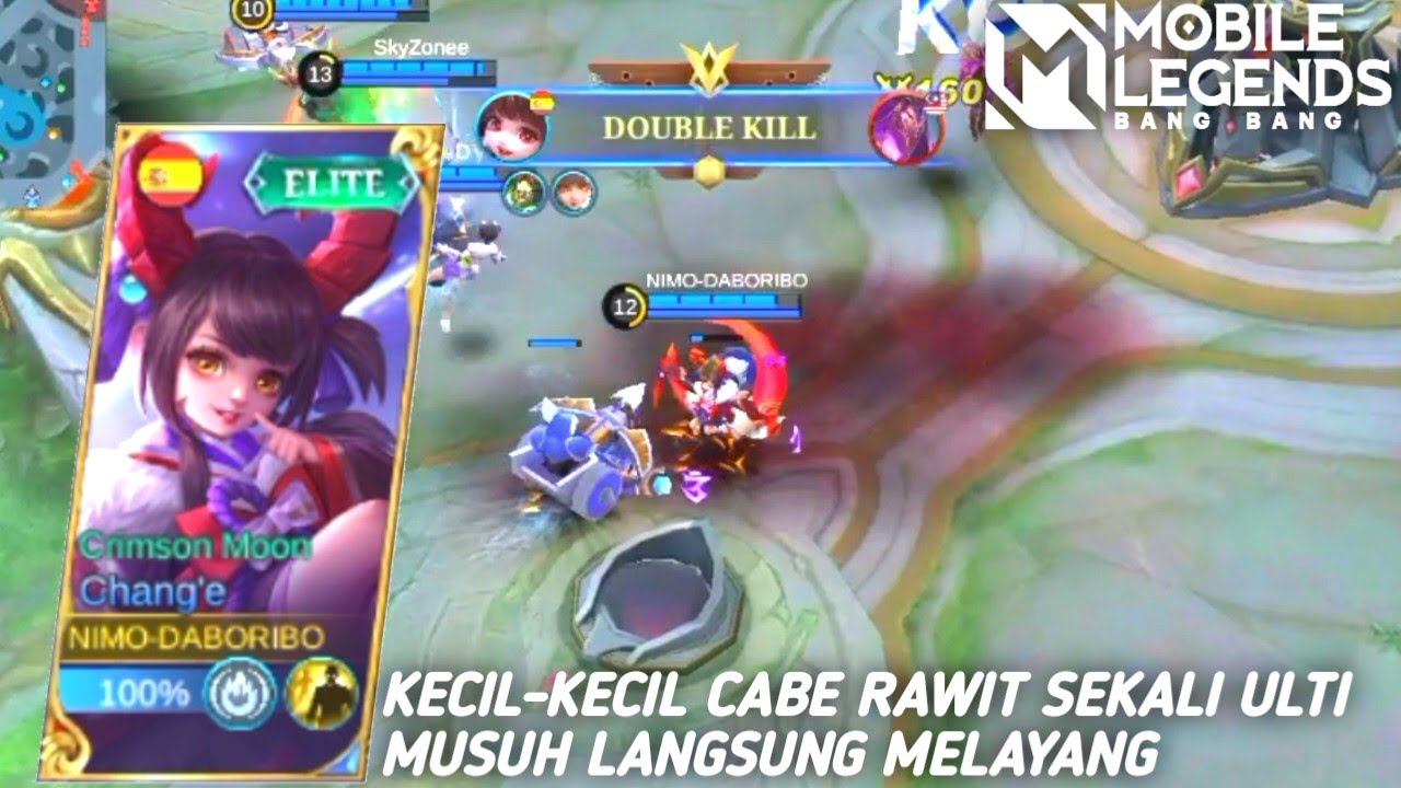 WAR {MLBB} XXX - PART 59: KECIL-KECIL CABE RAWIT SEKALI ULTI MUSUH LANGSUNG MELAYANG - MLBB ...