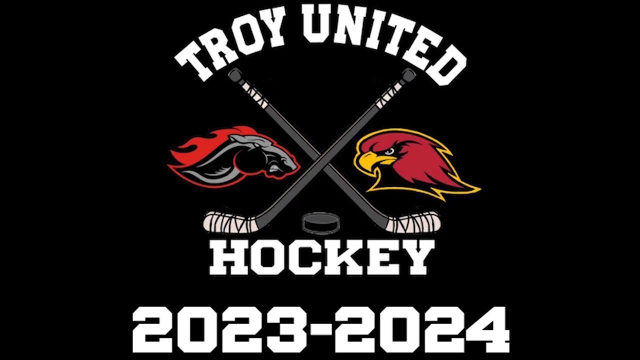 Troy United Varsity Hockey 23-24 Highlight Montage - YouTube