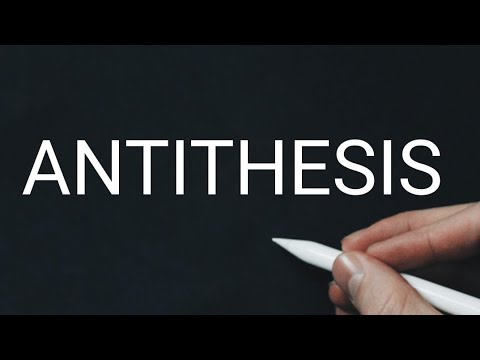 Antithesis Definition and Examples - YouTube
