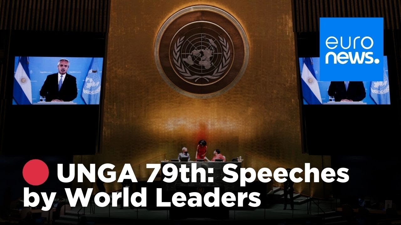 🔴 UNGA 79th session: Speeches by World Leaders | euronews 🇬🇧 - YouTube