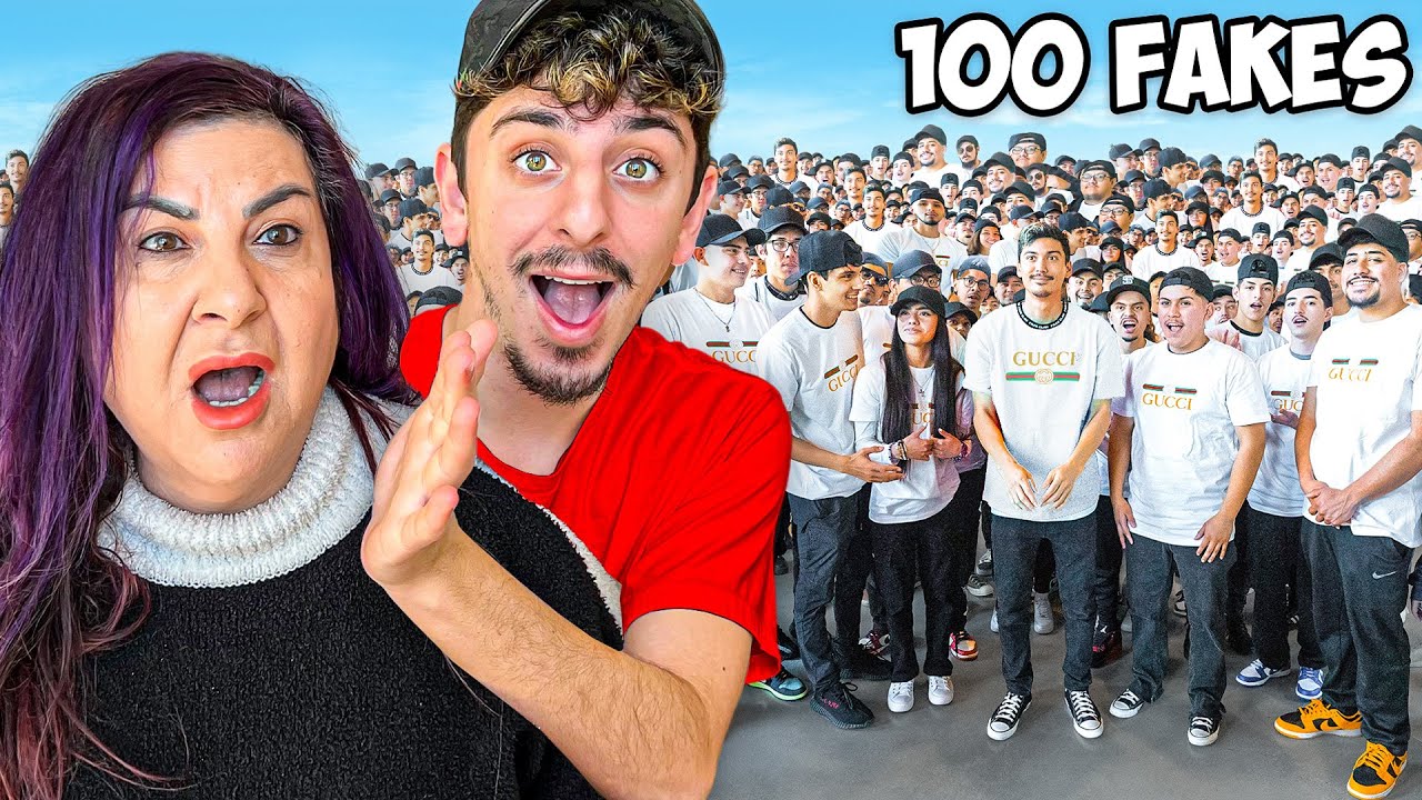 SURPRISING MY FAMILY WITH 100 CLONES! *INSANE* - YouTube