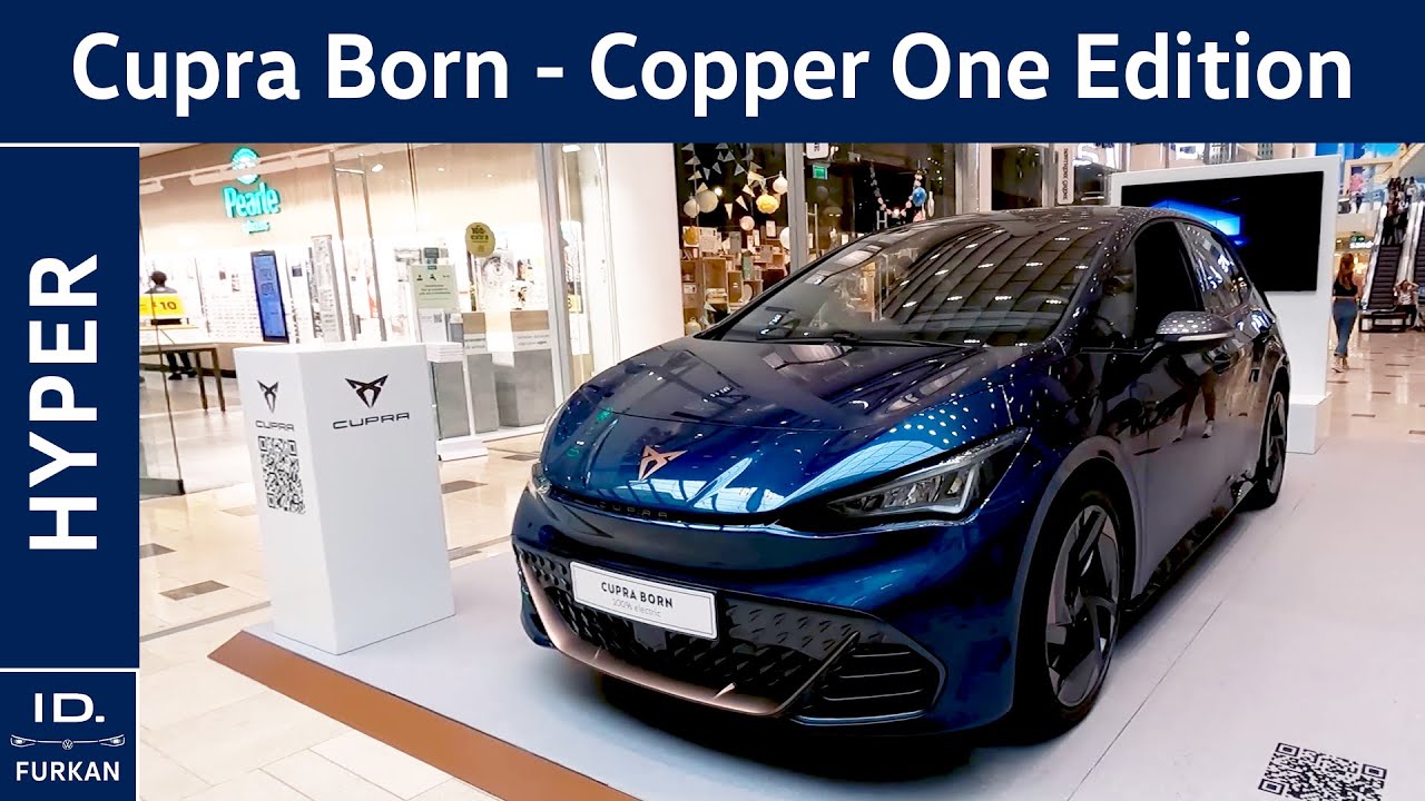 Cupra Born Copper One Edition (58 kWh) in Aurora Blue | Hyper Review ...