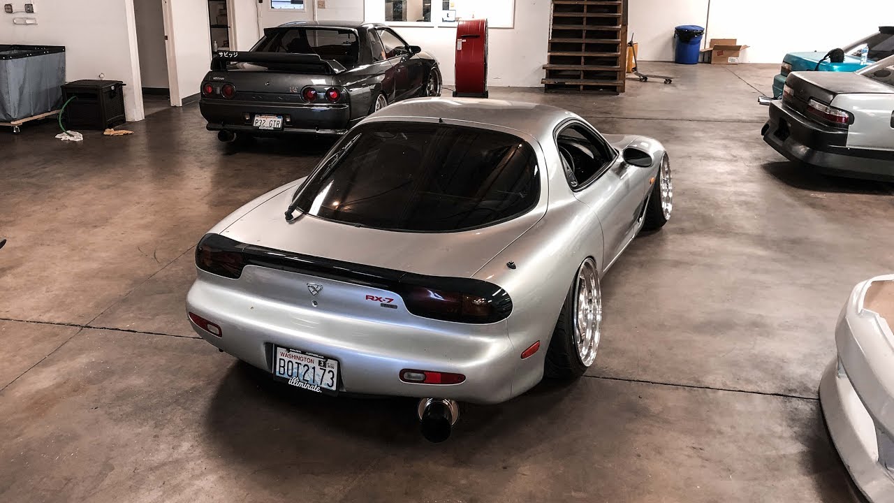 SUPER RARE JDM PARTS FOR THE RX7!! (SPIRIT R) - YouTube