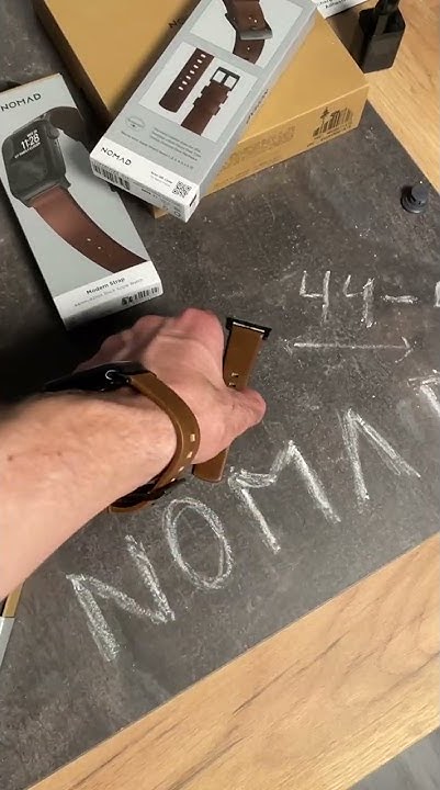 Ремешок Nomad Modern Strap для Apple Watch 44mm/42m / Самые красивые ...