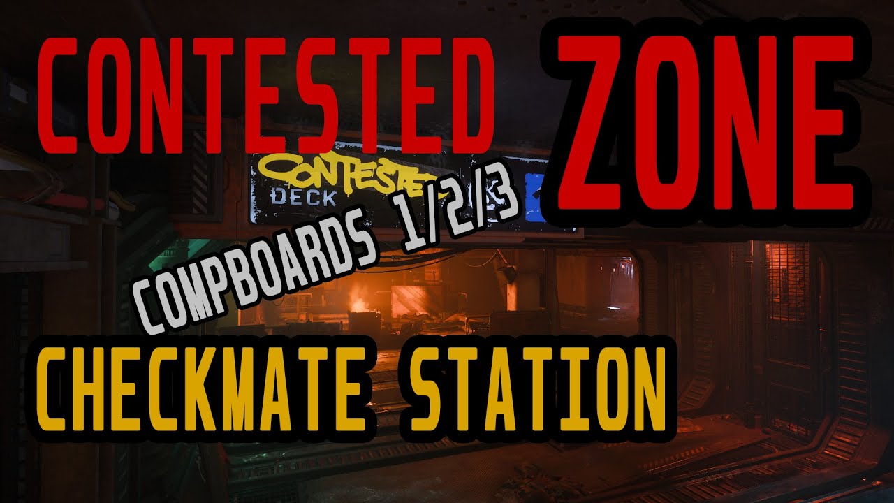 Contested Zone Checkmate station, cards 1,2,3 - Star Citizen 4.0 - YouTube