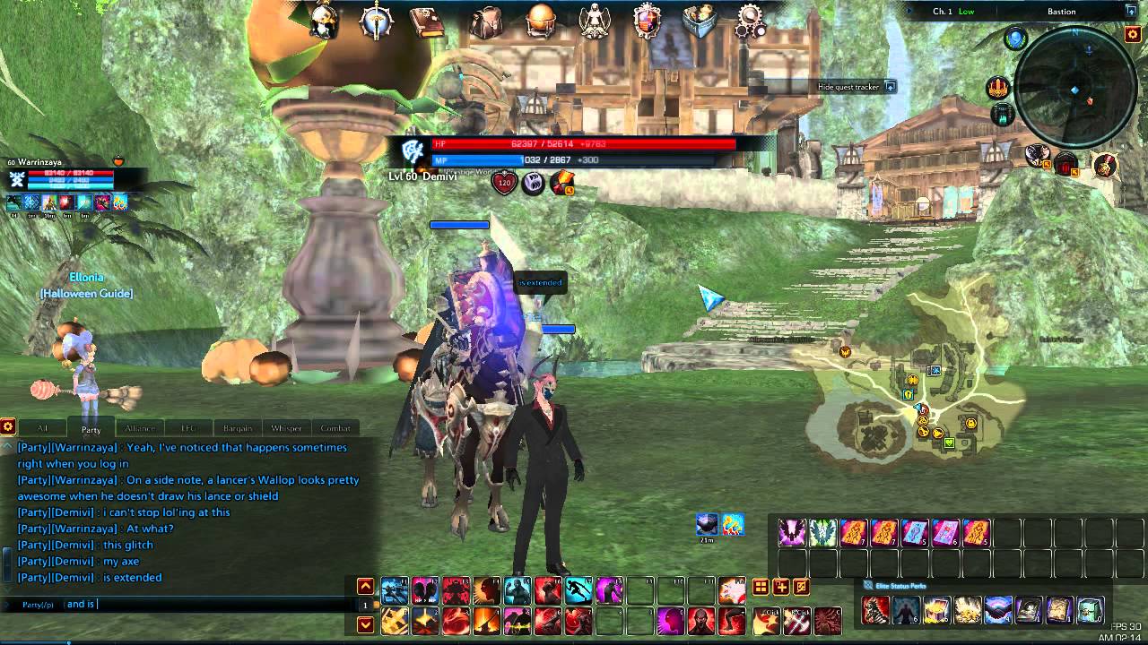 Tera Rising: Funny Zerker Axe Gltich - YouTube
