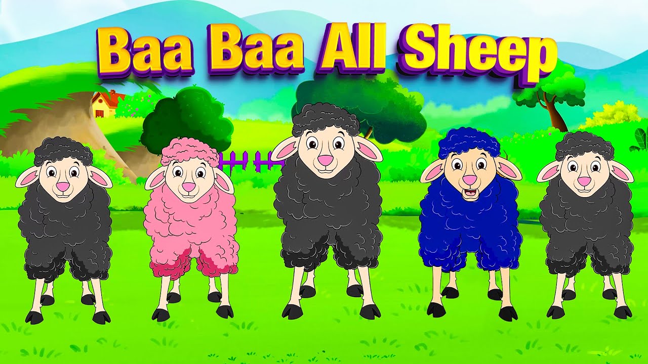 Baa Baa Black Sheep | Newborn Baby Songs & Nursery Rhymes | AA Kids ...