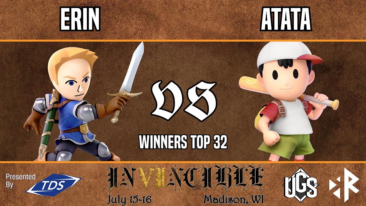 Invincible VII - Winners Quarters - Erin(Mii Swordfighter) Vs. ATATA ...
