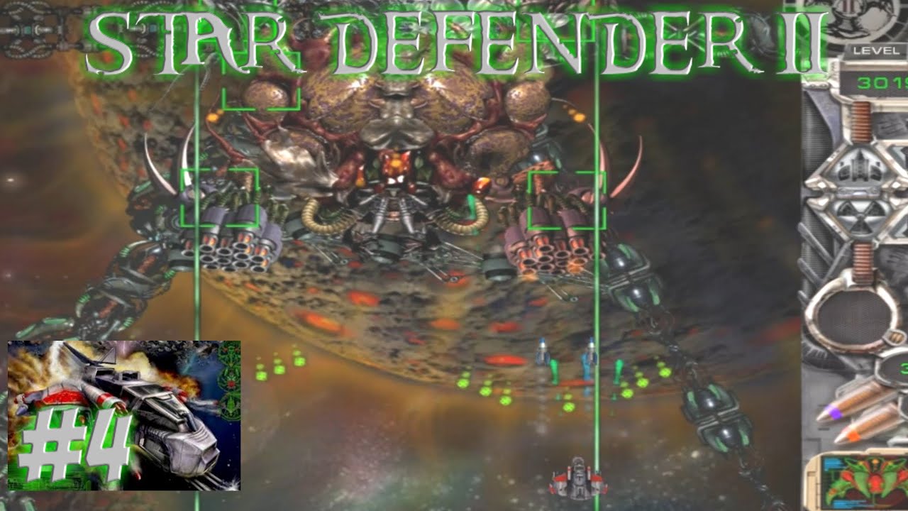Star Defender II - Gameplay Part 4 - Mission 4 (1~14) - Old PC Games ...