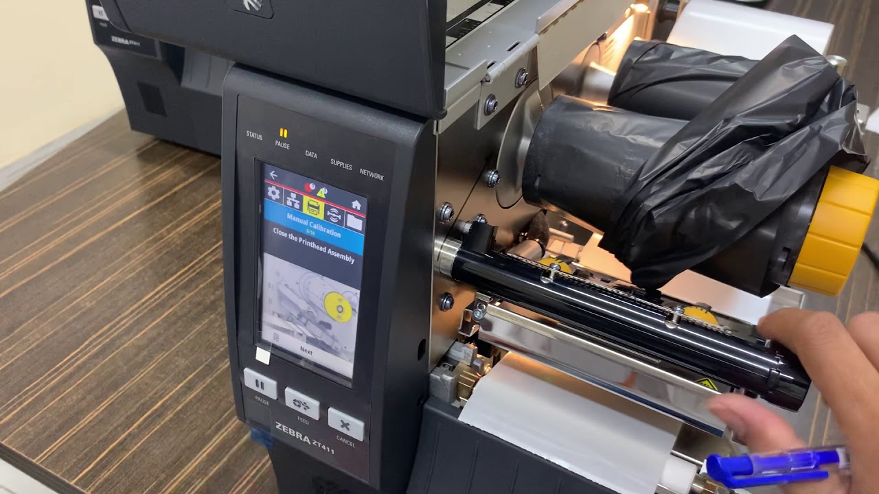 Zebra ZT411 Printer How To Manually Calibration Media And Ribbon YouTube zebra-zt411-printer-how-to-manually-calibration-media-and-ribbon-youtube