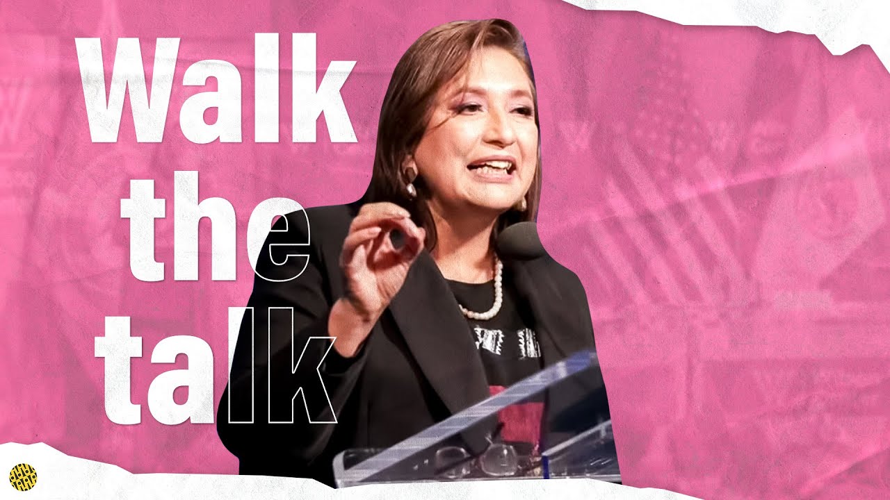 "You have to walk the talk": ¿por qué criticaron a Xóchitl Gálvez ...