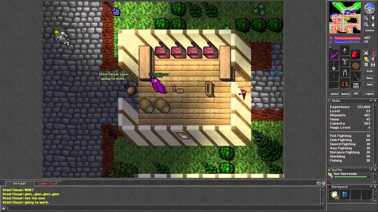 Tibia [7.3] Tutorial: How to double your money - YouTube