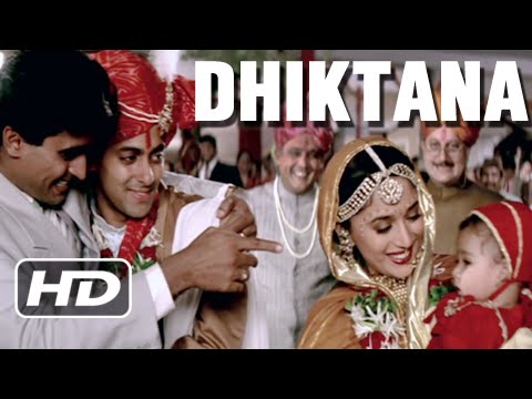 Dhiktana 3 - Superhit Blockbuster Song - Salman Khan, Madhuri Dixit - Hum Aapke Hain Koun