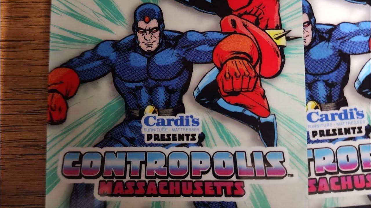 Contropolis MA Comic Con 2023 - YouTube