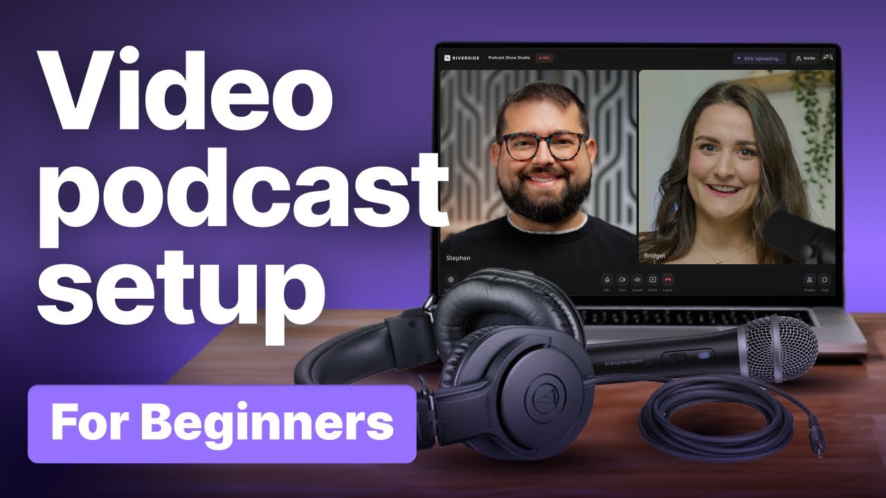 Best Video Podcast Setup For Beginners (Computer, Mobile) - YouTube