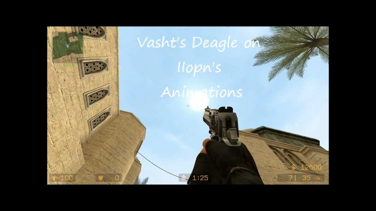 CS:S Skin Deagle| Vasht's Deagle on IIopn's Animations - YouTube
