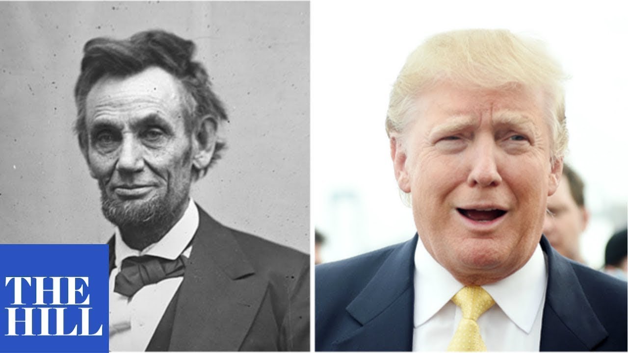 Trump praises the "very presidential" Abraham Lincoln at 2020 ...