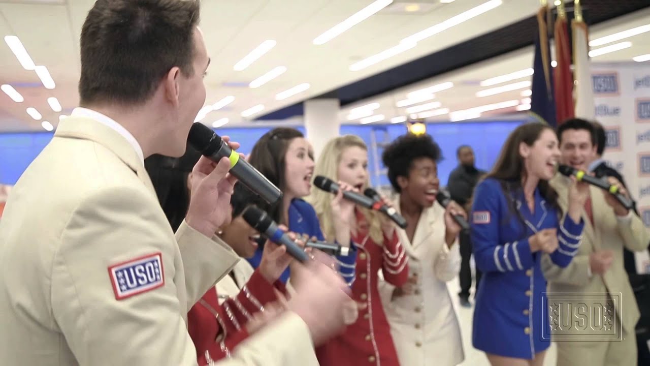 USO of Metropolitan New York Opens JFK Airport Center - YouTube