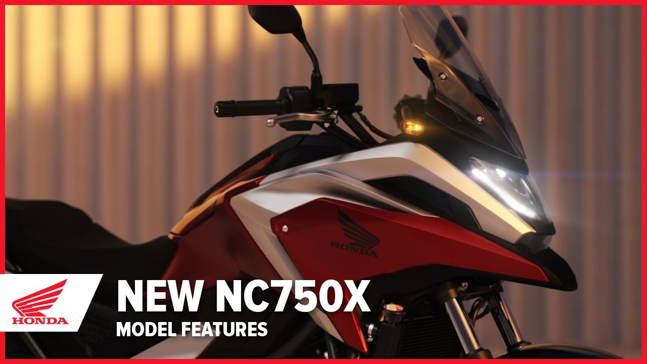The New 2021 NC750X Model Features - YouTube