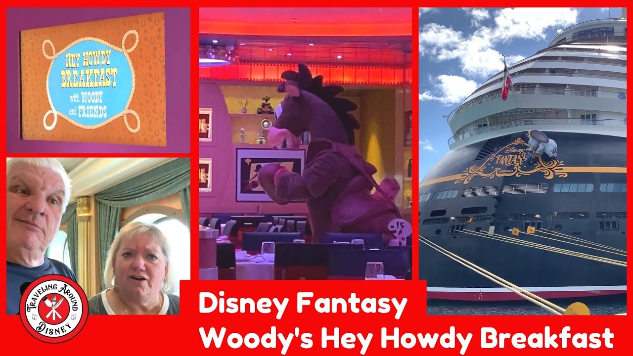 Disney Fantasy PIXAR Day at Sea | Say Goodbye to Woody's Hey Howdy ...