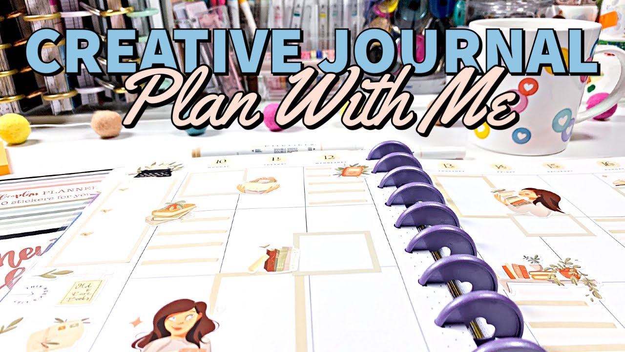 Creative Journal Plan With Me | Pineberry Paper & Kell of a Plan in my ...