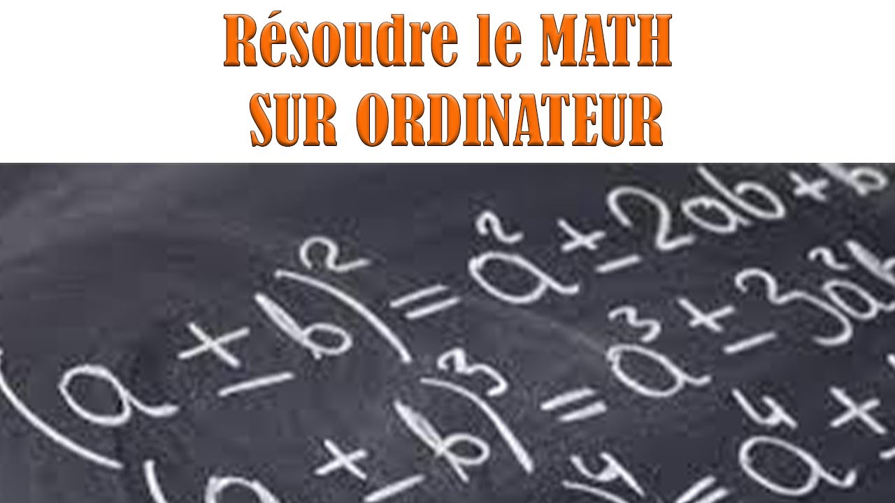 comment résoudre des équations Résoudre les équations mathématique sur ...