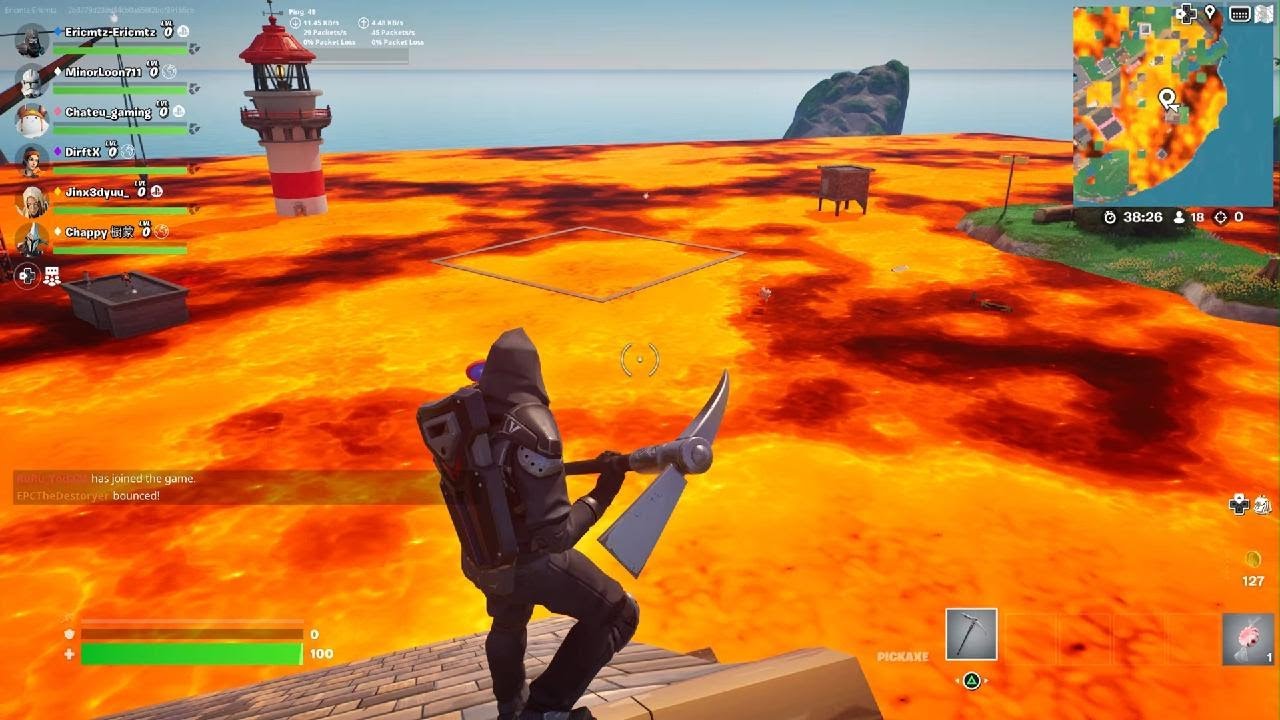 Fortnite:Creative, Natural Disaster Survival Map Gameplay. - YouTube