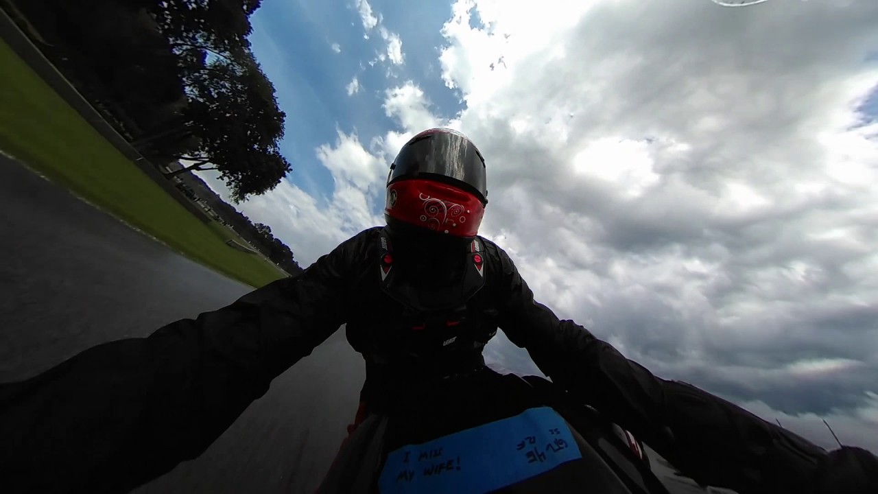 How to Crash a Motorcycle in the Rain - YouTube