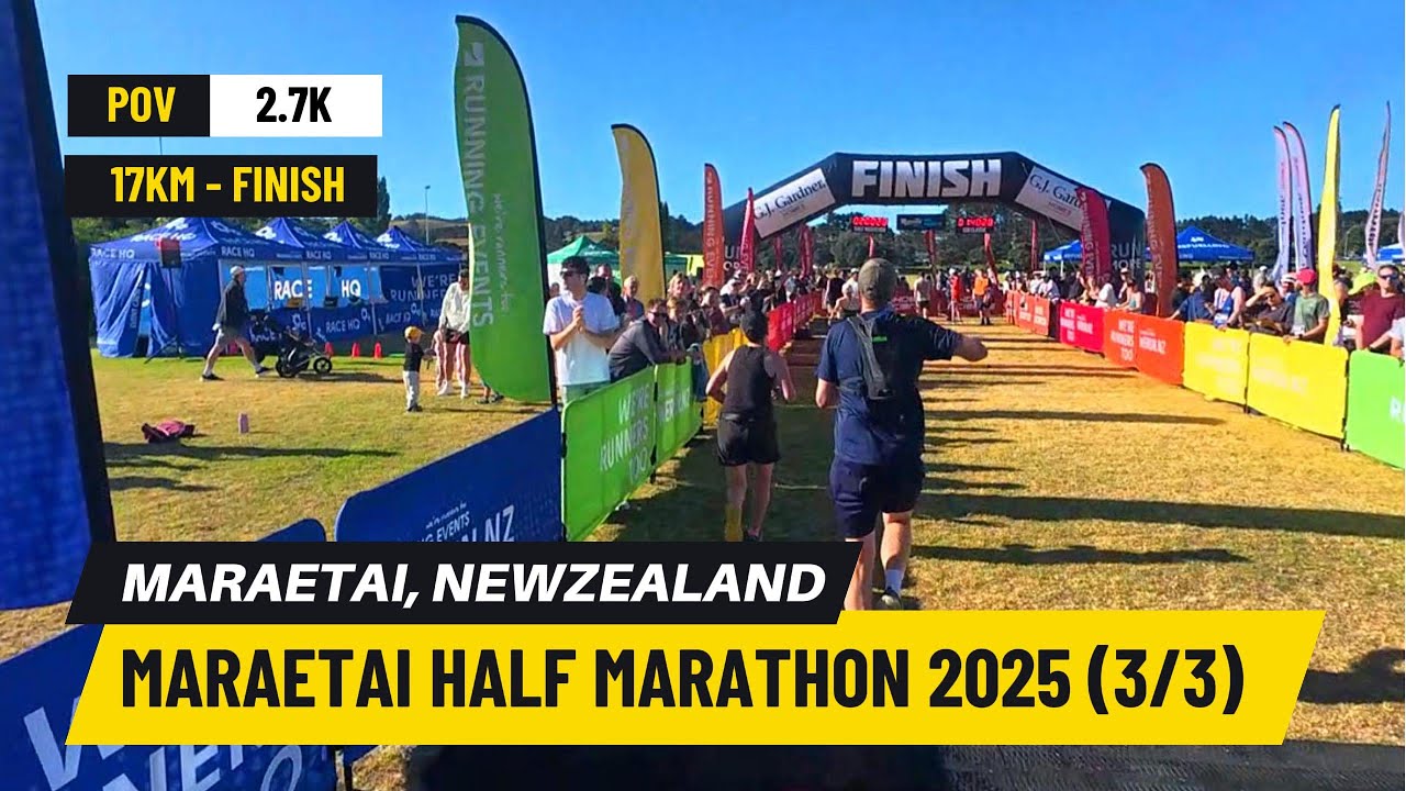 Maraetai Half Marathon 2025 – 17KM to Finish | New Zealand Running ...