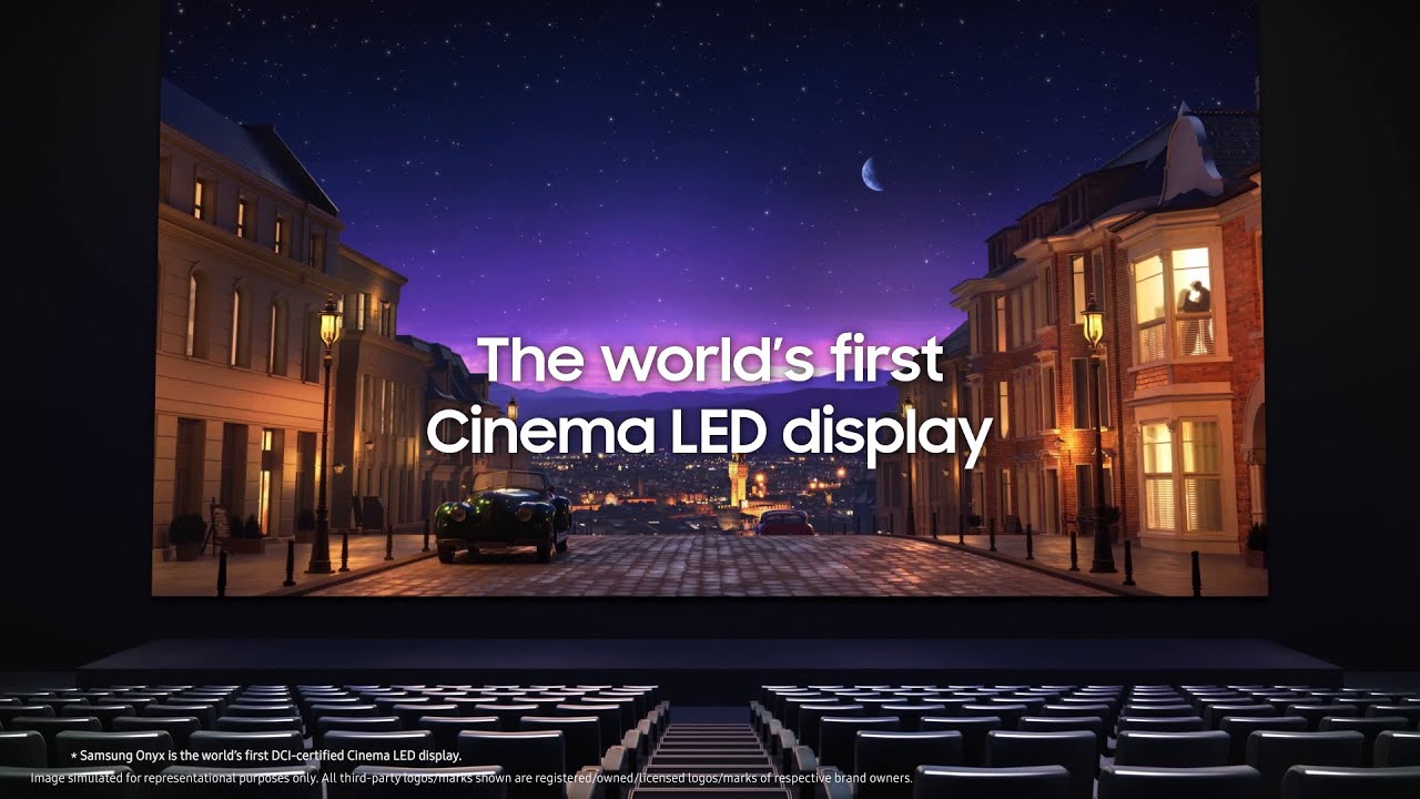 Samsung Onyx. The world’s first cinema LED display. - YouTube