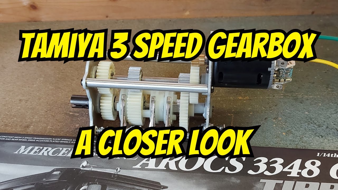 Tamiya 3 speed gearbox - A closer look inside #radiocontrol #rccar # ...