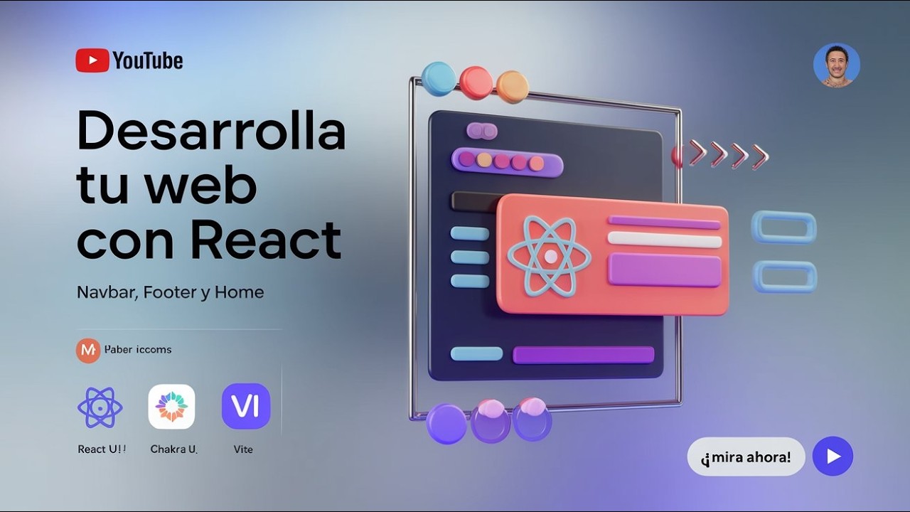 Página Web Desde Cero con React, Chakra y Vite | Navbar, Footer y Home ...