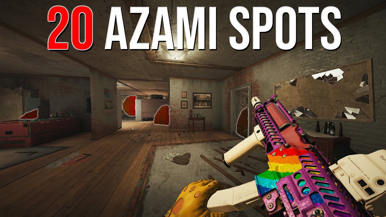 20 Azami Spots on Oregon - Rainbow Six Siege - YouTube