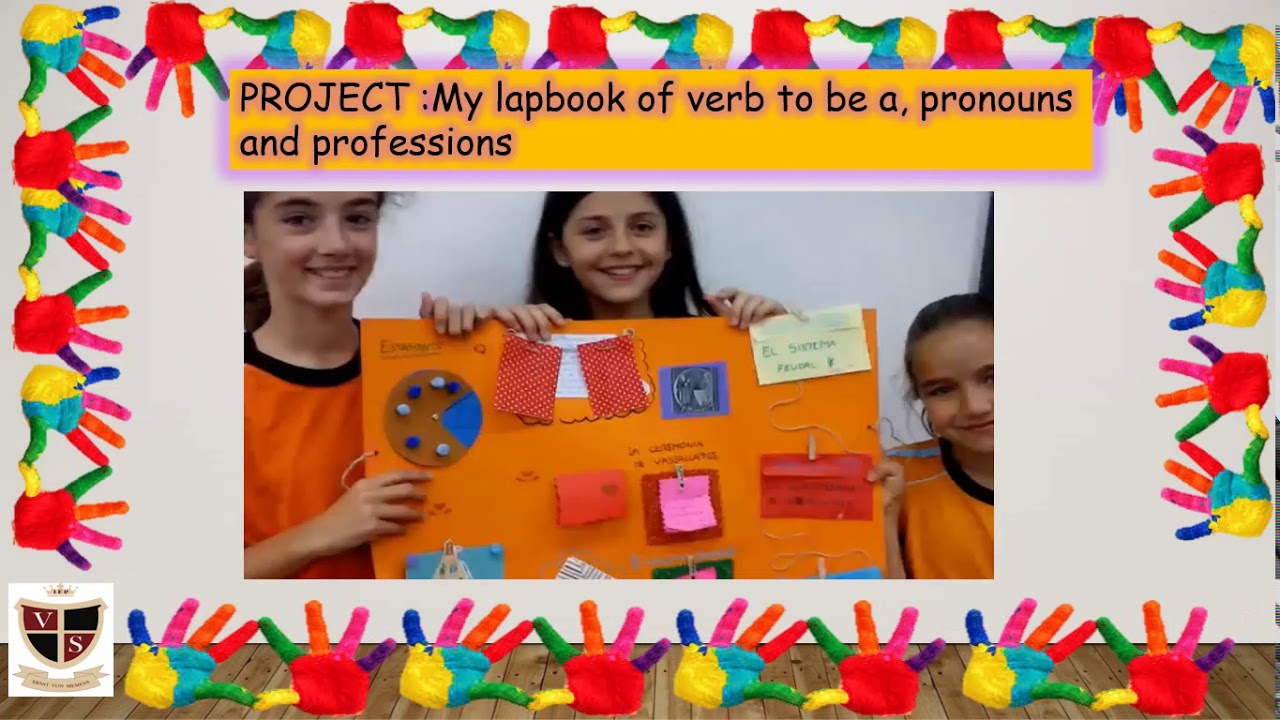 1er secundaria - semana 4 - Inglés - My project( My lapbook of pronouns ...