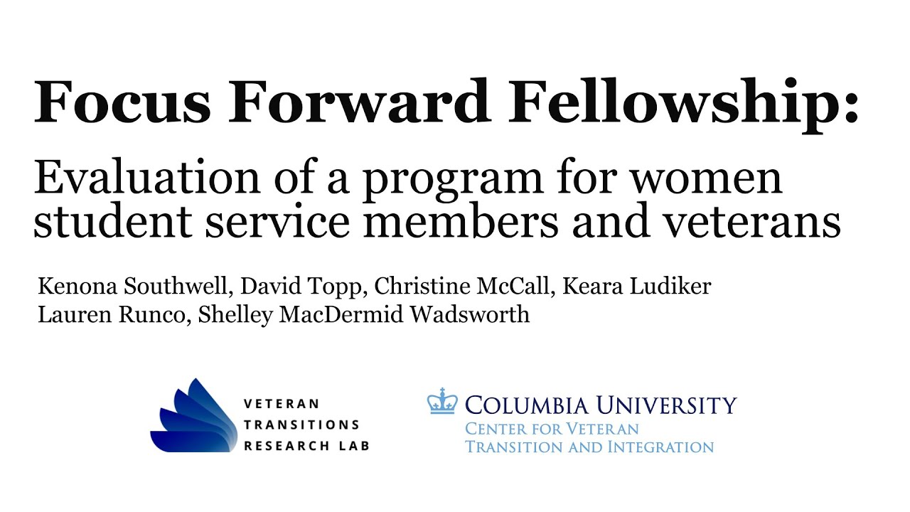 The Focus Forward Fellowship Program - YouTube