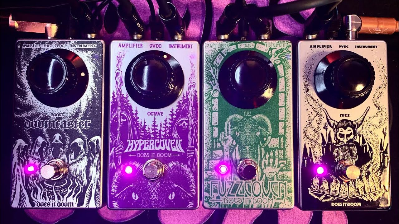 DOES IT DOOM entire pedal lineup at the same time | stereo and mono ...